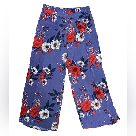 Derek Heart | Pants & Jumpsuits | Derekheart Floral Wrap Dress Pants ...